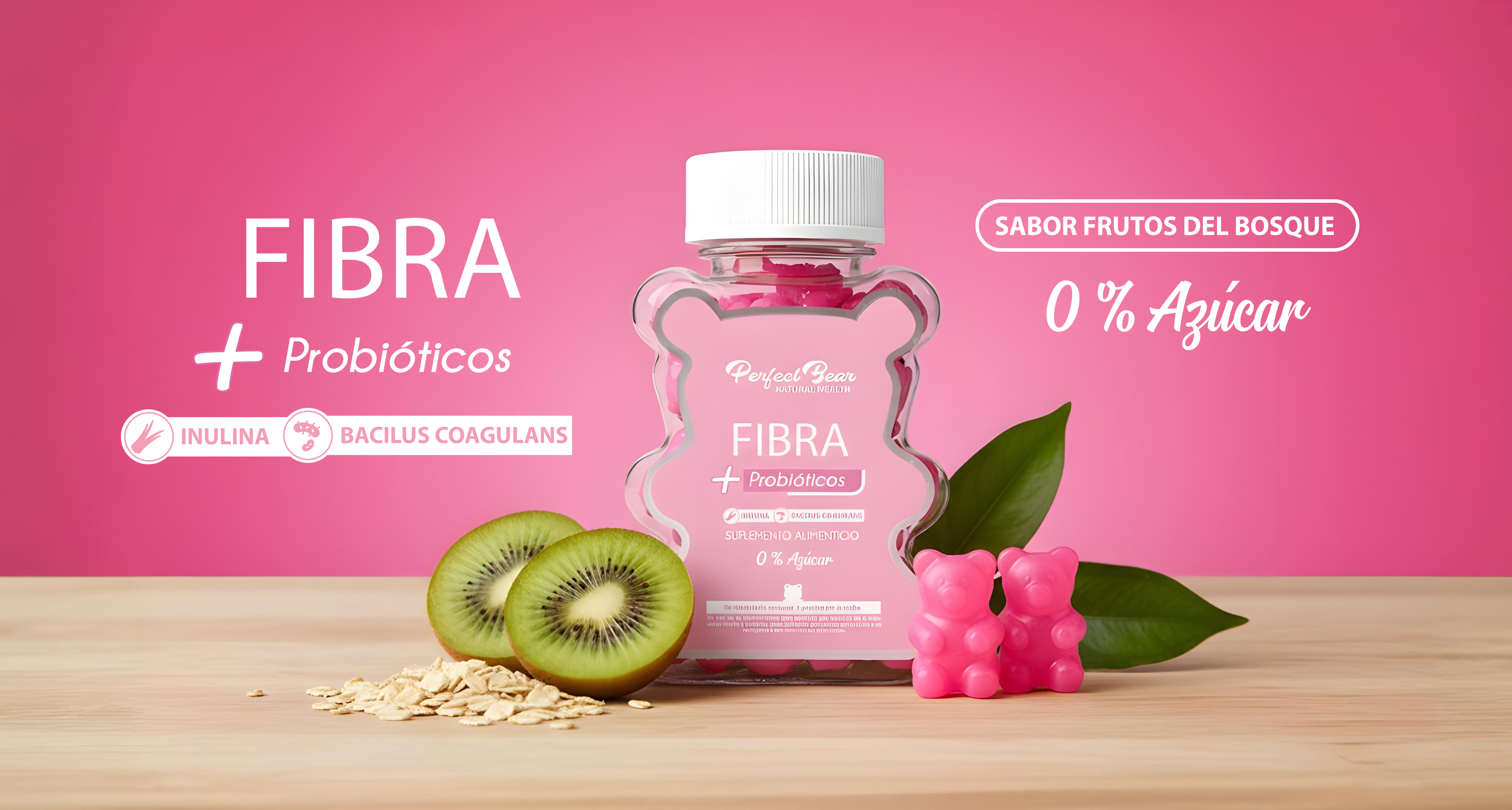 Fibra + Probiótico en Gomitas Perfect Bear 1 mes
